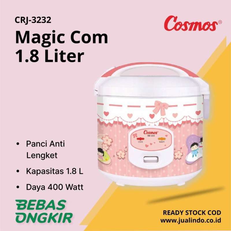Jual Magic Com Penanak Nasi Cosmos Crj3232 Kualitas Terbaik Di Seller ...