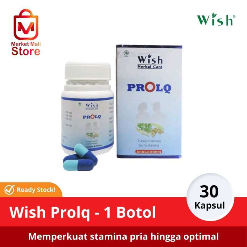 Promo Wish Prolq Kapsul - Multivitamin Pria 30 Capsule Bpom Diskon 17% ...