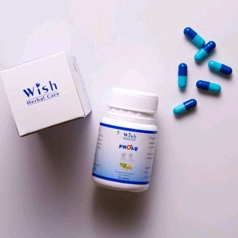 Promo Wish Prolq Kapsul - Multivitamin Pria 30 Capsule Bpom Diskon 17% ...