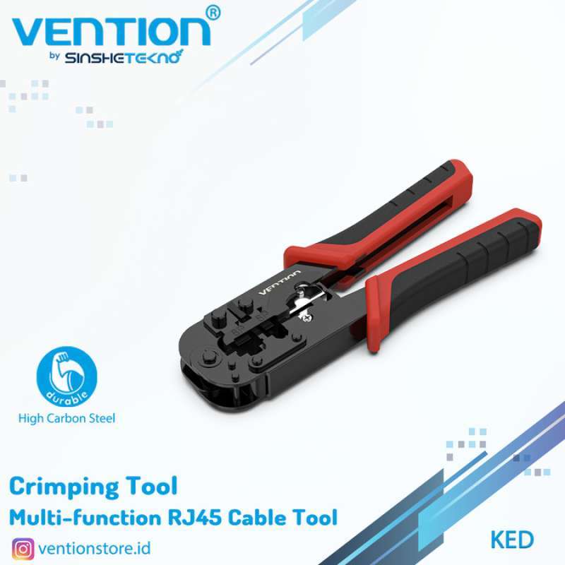 Promo Tang Crimping Tool Lan Network Cable 6p 8p Rj45 - Ked Diskon 23% ...