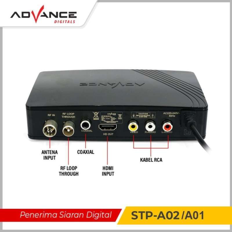 Promo Set Top Box Stp-a02 Stb Penerima Siaran Digital Full Hd - Stp-a02 ...