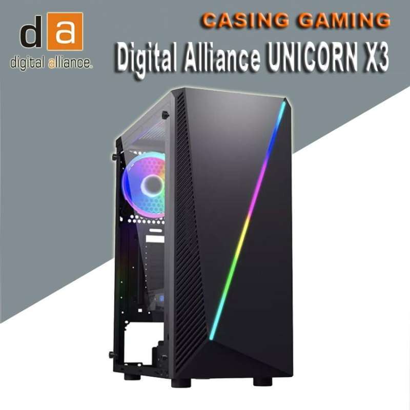 Jual Casing Pc Digital Alliance Unicorn X3 Gaming Case Di Seller Avista ...