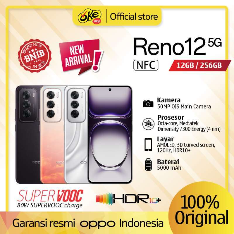 Jual Oppo Reno12 5g | Reno 12 Pro 5g 12gb/256gb 12gb/512gb Garansi Resmi - Reno 12 Pro Brown Di ...