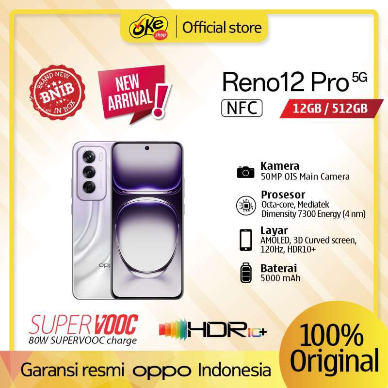 Jual Oppo Reno12 5g | Reno 12 Pro 5g 12gb/256gb 12gb/512gb Garansi ...
