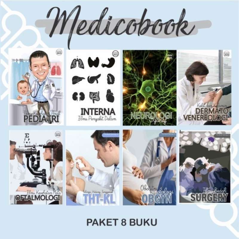 Jual Paket Lengkap Medicobook + Bubblewrap (buku Kedokteran) Di Seller ...