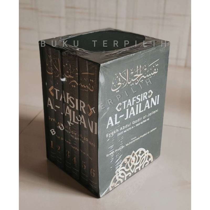 Jual Tafsir Al-jailani 6 Jilid Syekh Abdul Qadir Al-jailani - Penerbit ...