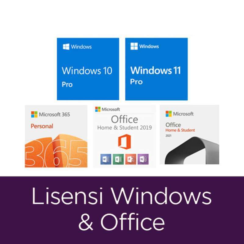 Jual Microsoft Office 365 / Office Home & Student & Windows Pro ...