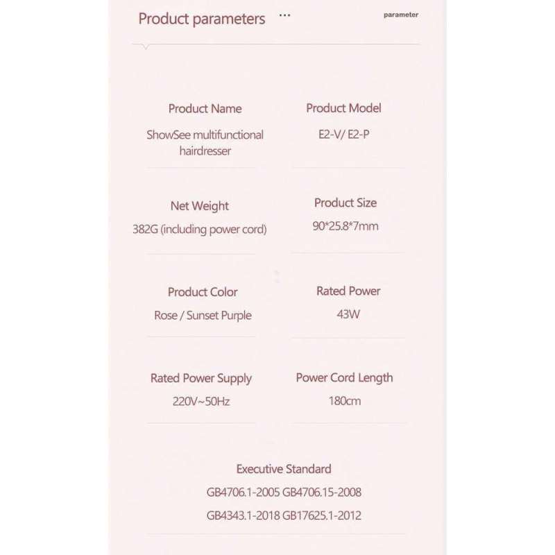 Jual Catok Pelurus Rambut Hair Straightening Curling Comb E2 Smothing ...