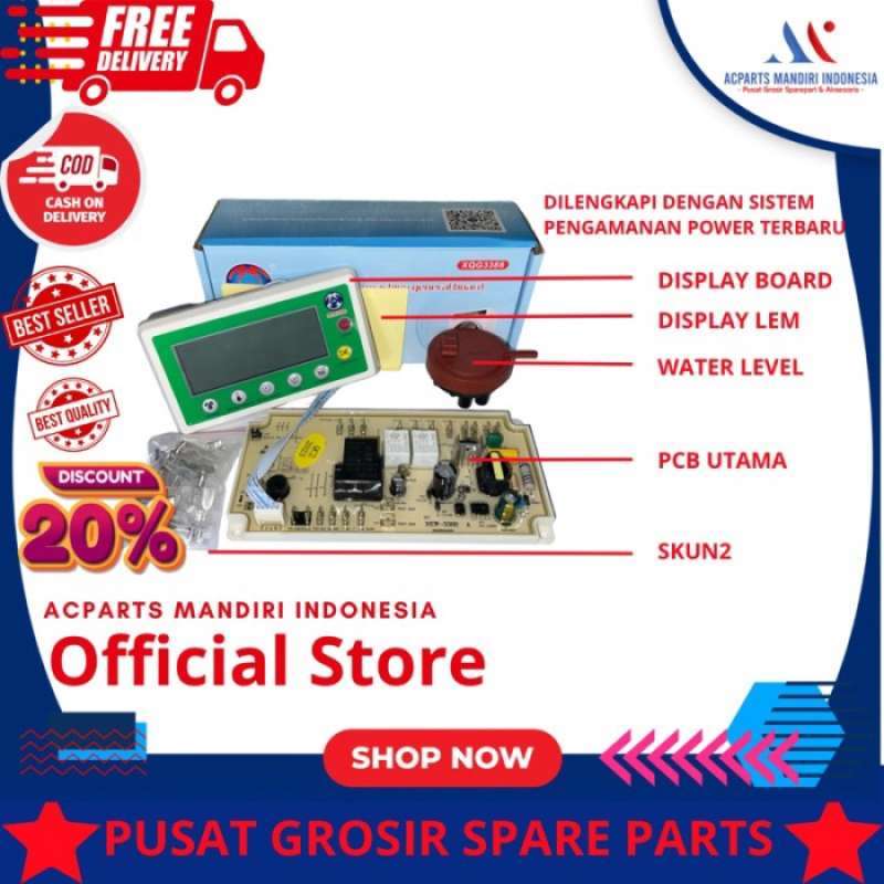 Promo Modul Mesin Cuci Front Loading Universal Syx-3388 Diskon 23% Di ...