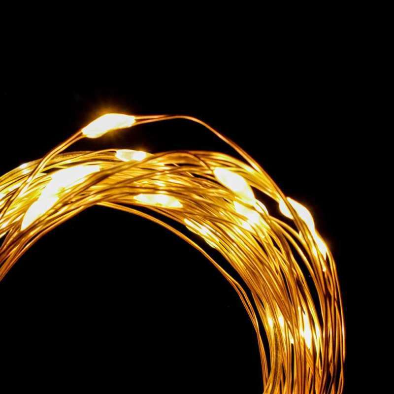 Jual Lampu Hias String Lights Battery Box 50 Led 5m Lampu Taman Tenaga ...