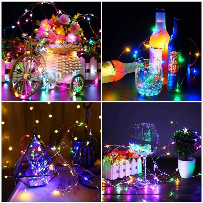 Jual Lampu Hias String Lights Battery Box 50 Led 5m Lampu Taman Tenaga ...