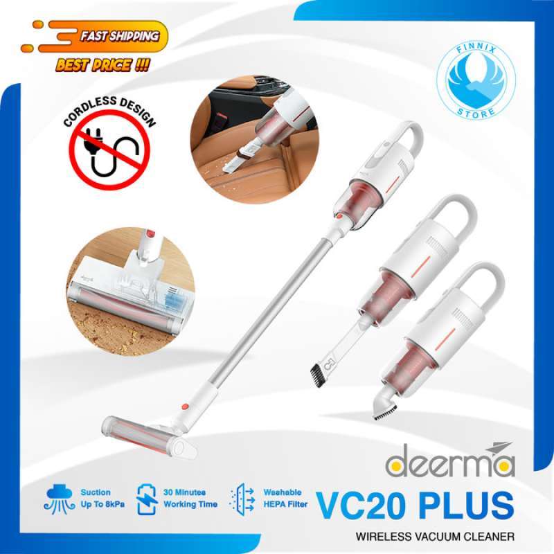 Promo Deerma Vc20 Cordless Vacuum Cleaner 2 In 1 - Penyedot Debu Baru ...