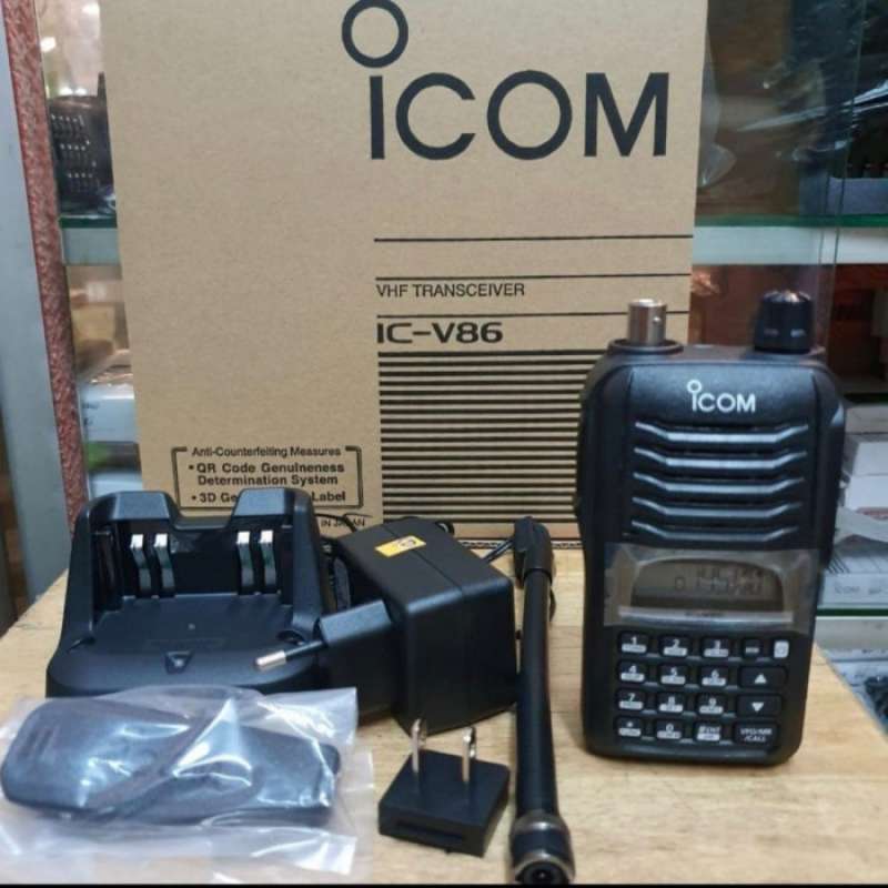 Promo Ht Icom Ic-v86 Vhficom Ic V86 Icv86 New Vhf Terbaru Diskon 5% Di ...