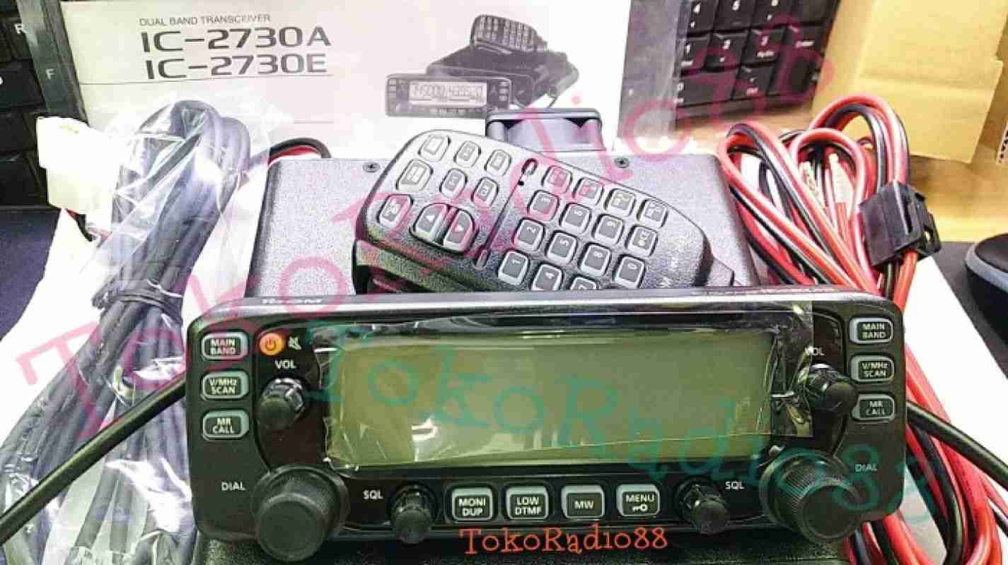 Promo Icom Ic-2730 Rig Dual Bandnew Made In Japan Sale Diskon 2% Di ...
