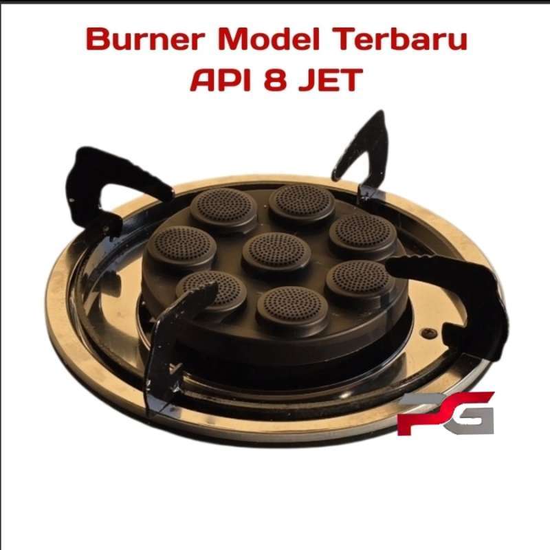 Promo Kompor Gas Kaca Tanam Api Jet 2 Tungku / Kompor Gas Burner Api ...