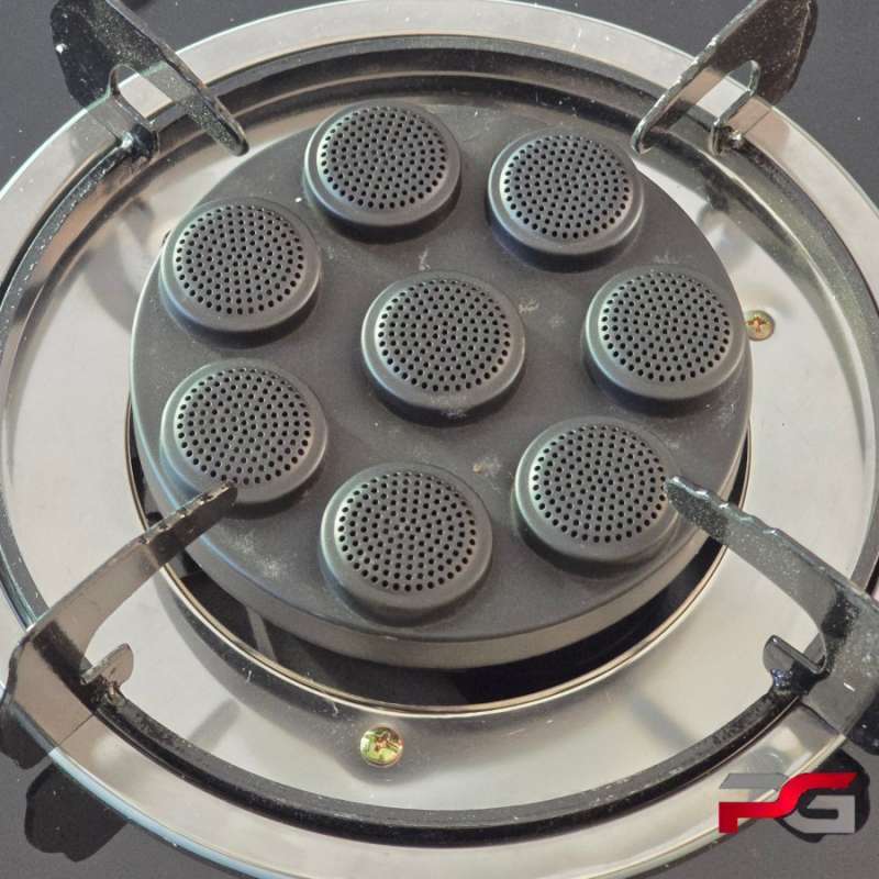 Promo Kompor Gas Kaca Tanam Api Jet 2 Tungku / Kompor Gas Burner Api ...