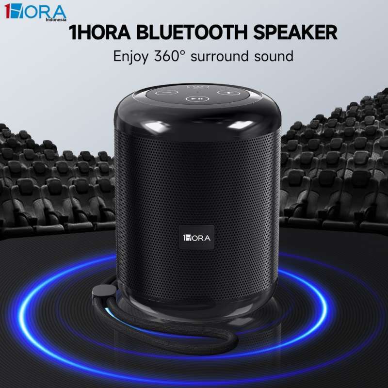 Promo 1hora Original Mini Portable Speaker Bluetooth 5.1 Wireless Aux 3 ...