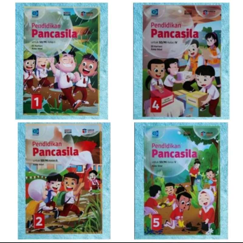 Jual Buku Sd Pendidikan Pancasila Kelas 1 2 4 5 Grafindo Kurikulum Merdeka Di Seller Rumix ...