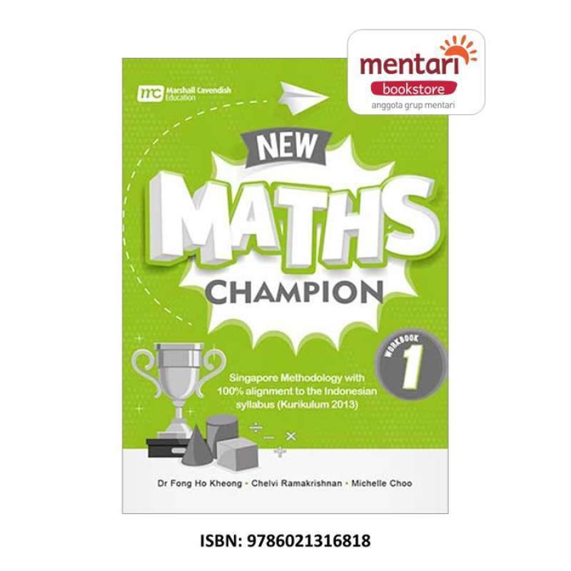 Jual New Maths Champion | Buku Sd | Matematika Bahasa Inggris Di Seller ...