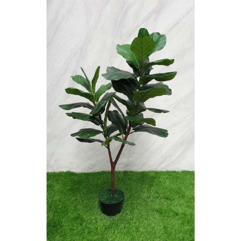 Promo Pohon Ketapang Artificial Bagus Cabang 2 + Pot Sale Diskon 10% Di ...