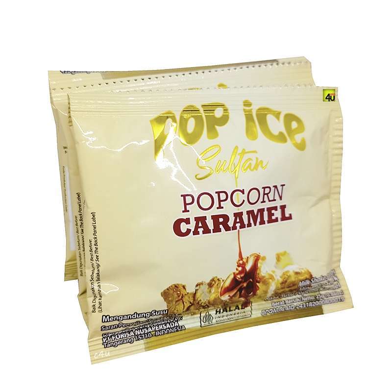 Promo Pop Ice Sultan - Milk Shake Powder - Paket 5 Sachet - Popcorn ...