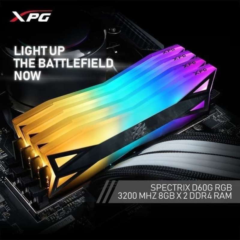 Promo Adata Ddr4 Xpg Spectrix D60g Pc25600 3200mhz 16gb (2x8gb) - Dual Rgb Diskon 23% Di Seller ...
