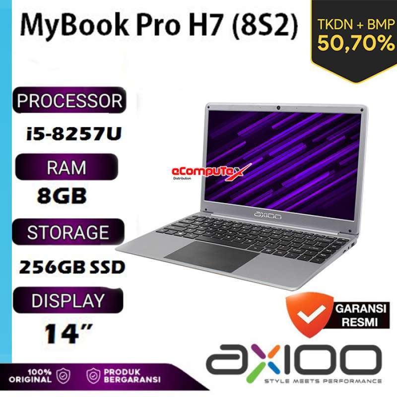 Jual Laptop Axioo Mybook Pro H7 (8s2) I5-8257u 8gb 256gb Ssd Win 10 14 Inch Tkdn Resmi Di Seller ...