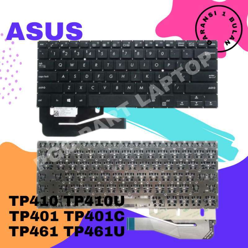 Promo Keyboard Vivobook Flip 14 Tp410 Tp410u Tp401 Tp401c Tp461 Tp461u ...