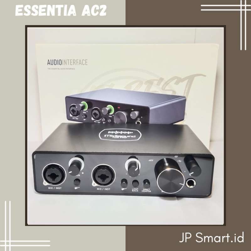 Jual Soundcard Audio Interface Essential Midas Design Essential Ac2 Pro ...