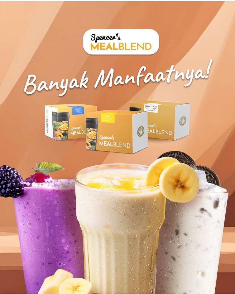 Jual Spencer's Multigrain Meal Blend Meal Replacement - 1 Box 15 Sachet ...