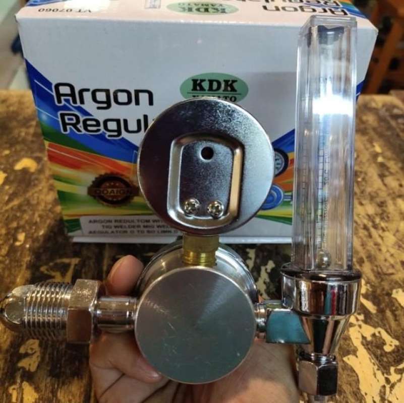 Jual Regulator Argon Mesin Las Tig Mma Gas Arc Master Welding Kdk ...