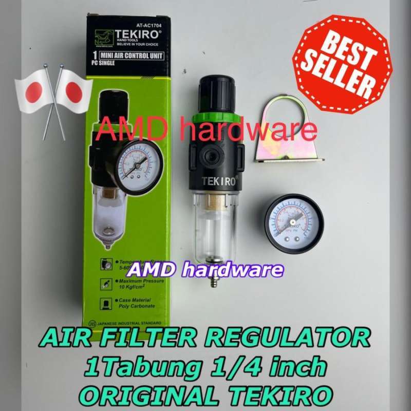 Jual Original Tekiro Japan Air Filter Regulator Compressor Kompresor ...