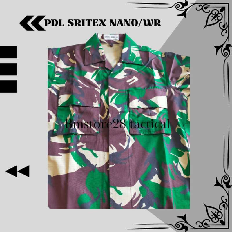 Jual Baju Pdl Loreng Tni Bahan Sritex Wr Anti Air Produksi Di Seller Wd ...