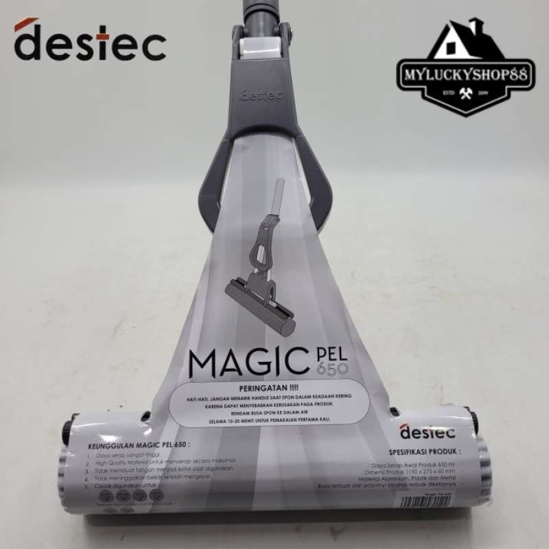 Promo Destec Mp-650 Magic Cleaner Alat Pel Sponge Bisa Panjang Pendek ...