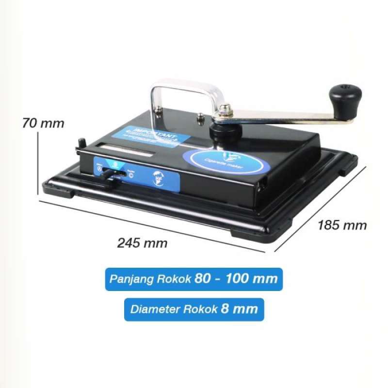 Promo Alat Linting Rokok Manual Reguler Penggulung Bako Rollbox 8 X 80 ...