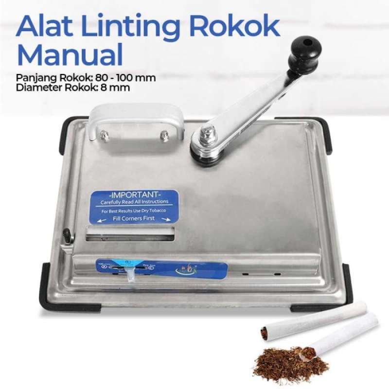 Promo Alat Linting Rokok Manual Reguler Penggulung Bako Rollbox 8 X 80 ...