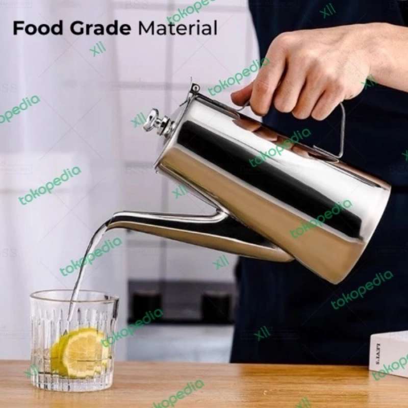 Promo Sinda A~246 Texania Stainless Pitcher Water Pot 2 Liter Teko Teh ...