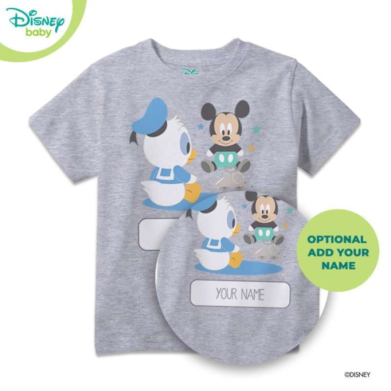 Jual Disney Baju Kaos Bayi Donald Duck & Mickey Mouse Bamboo Cotton ...