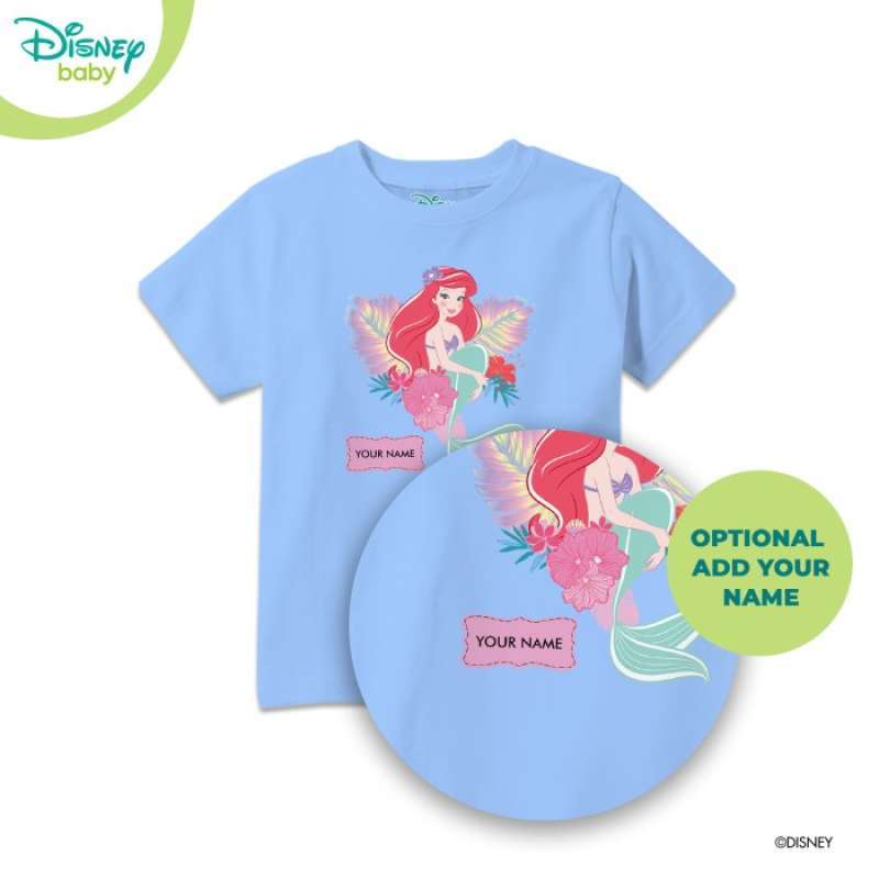 Jual Disney Baju Kaos Bayi Princess Bamboo Cotton Dpc2 - Xs Kuning ...