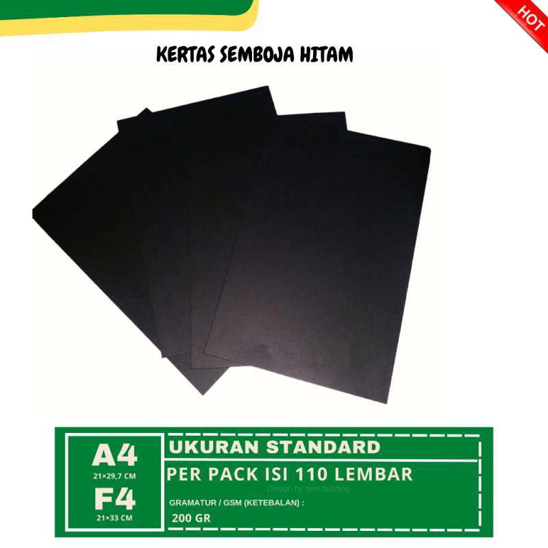 Jual Kertas Semboja/fancy Paper A4 & F4 Perpack Isi 110 Lembar, Ukuran ...