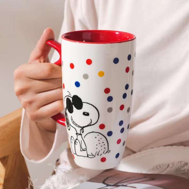Promo Large Snoopy Ceramic Mug | Gelas Keramik Snoopy Diskon 23% Di ...
