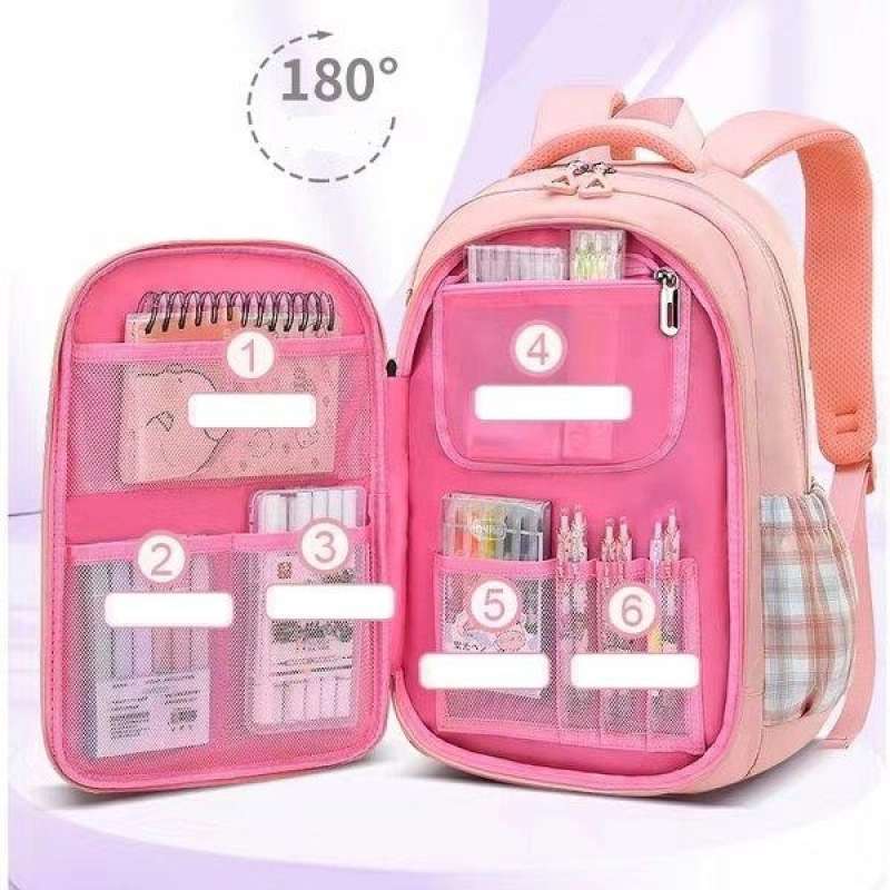 Promo Tas Ransel Anak Sekolah Perempuan Besar Sd Imrt Backpack Sekolah Cewek Pintu Kulkas 991 ...