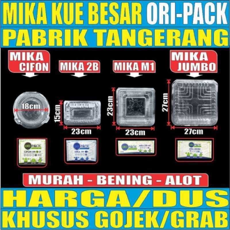Promo Mika Bolu Jumbo Atau M1 Atau Chiffon Sifon Atau Mika Uk 2 Per Dus Gjk Diskon 23% Di Seller ...