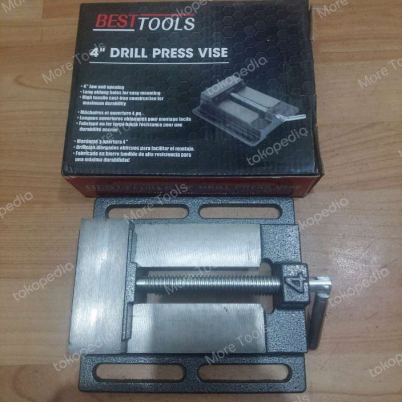 Promo Ragum Mesin Bor Duduk / Catok / Tanggem Bor Duduk 4 Inci Diskon ...