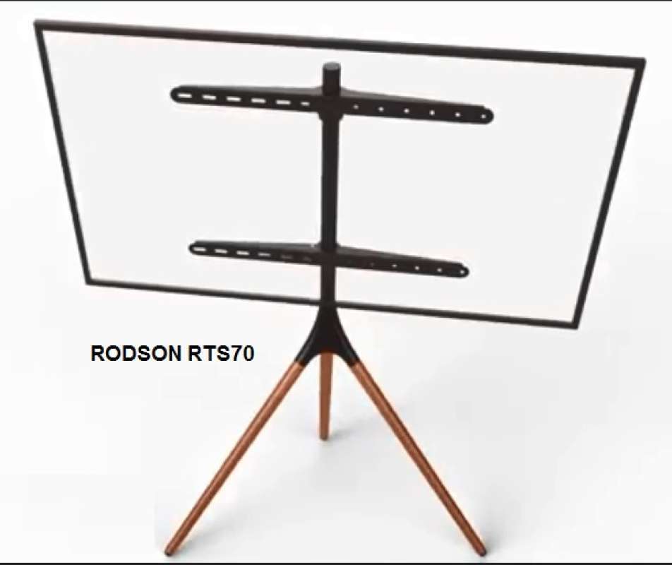Promo Rodson Rts70 Bracket Tv Standing Tripod Sudut Portable Kayu 32 ...