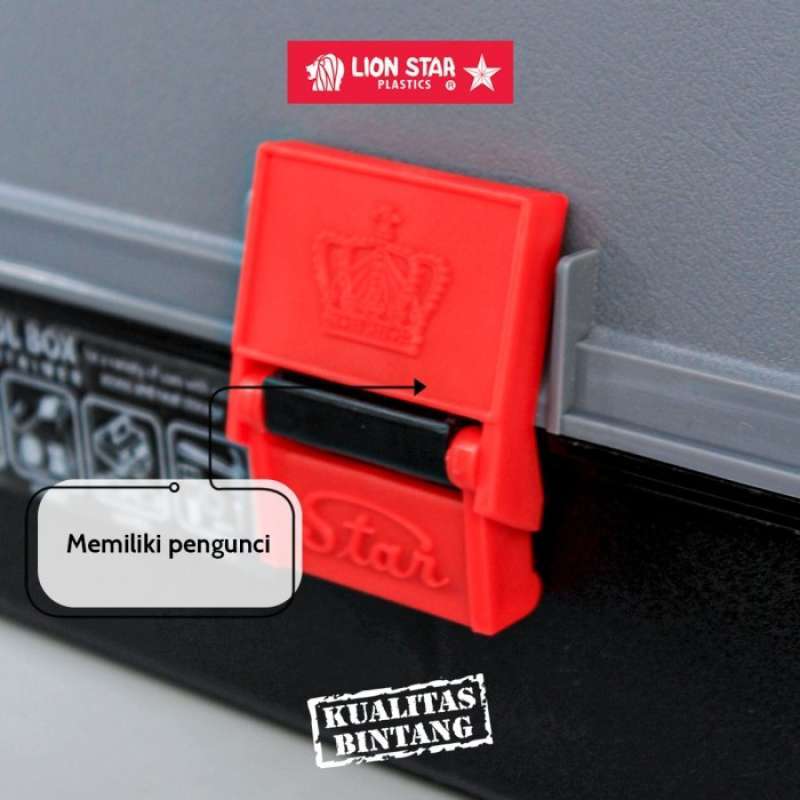 Promo Tool Box Toolbox Lion Star Kotak Perkakas Plastik Penyimpanan ...