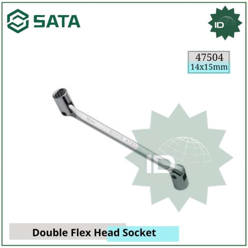 Promo Kunci Socket Fleksibel 47504 Flex Head Socket Wrench 14 X 15mm ...