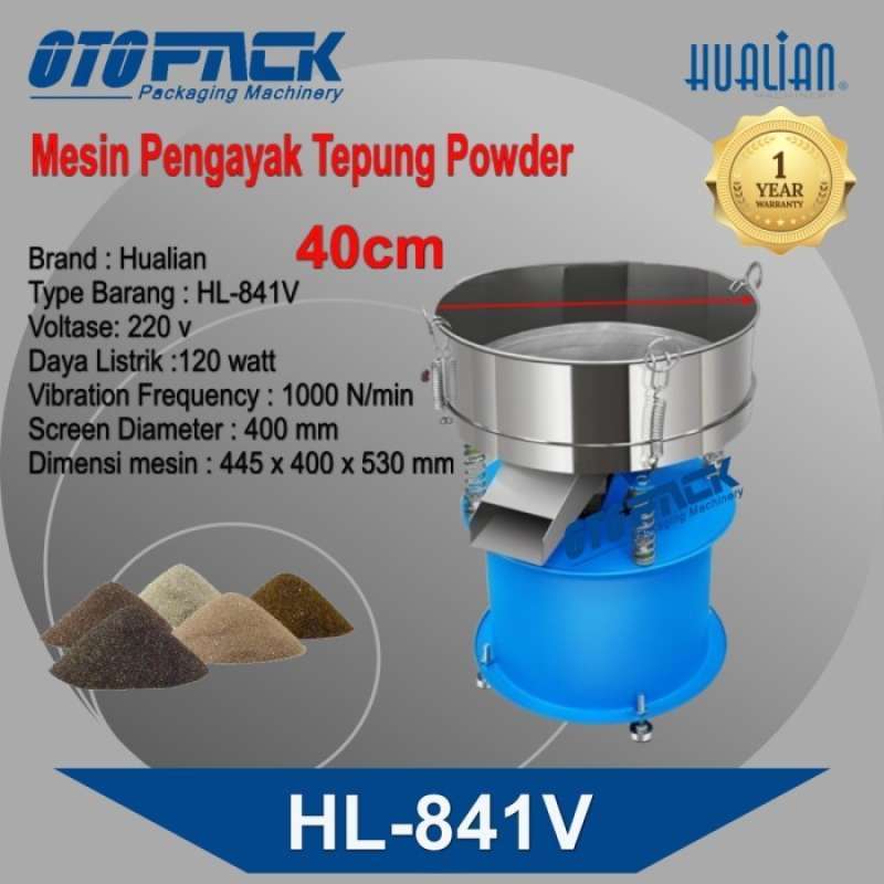 Promo Mesin Atau Alat Pengayak Bubuk Tepung Powder Electric Vibro ...