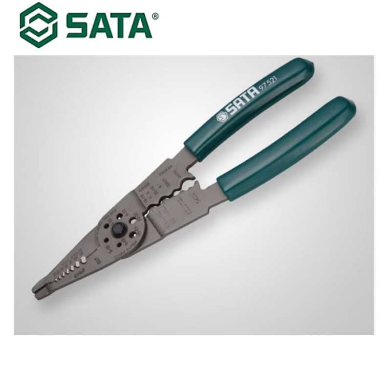Promo Electrical Wire Stripper And Crimper 97521 Sata Tools Diskon 23% ...