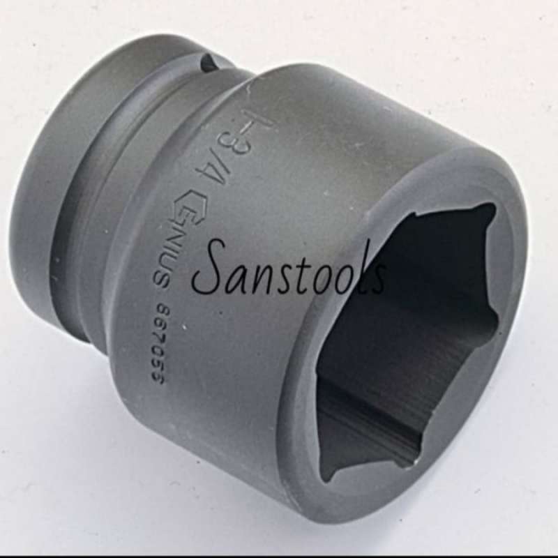 Promo Mata Kunci Sock Impact 3/4 X 1.5/8 Sok Socket Wrench Hitam ...